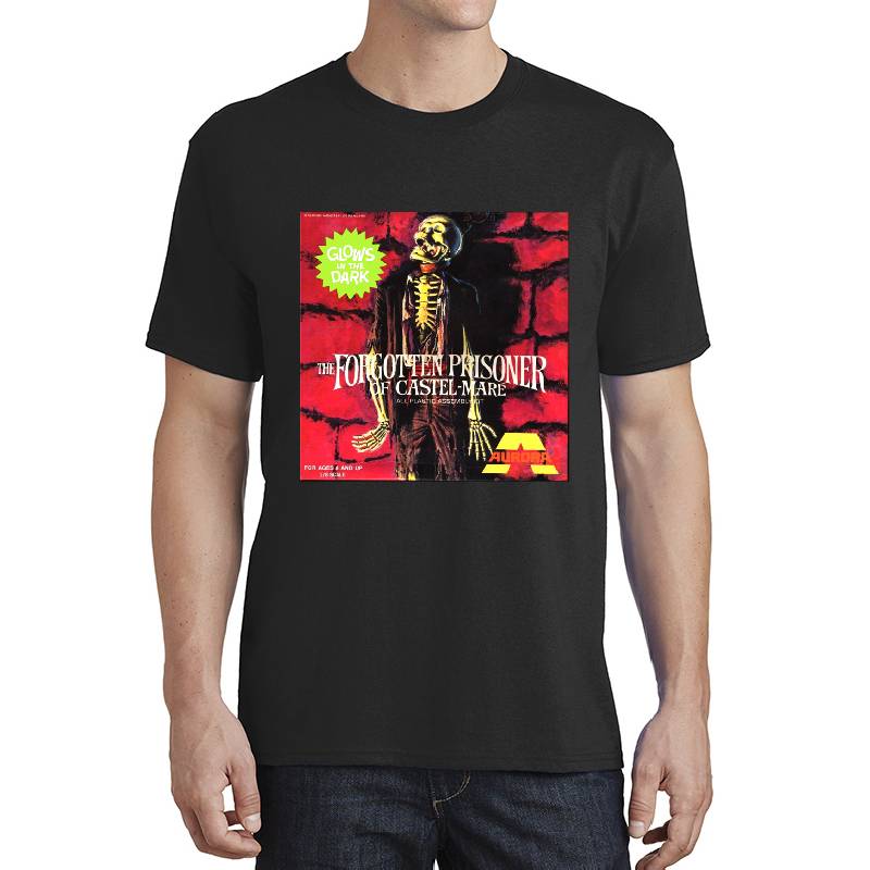 Aurora Forgotten Prisoner Glow Model Kit Box Art Unisex T-Shirt - T-FUNNY