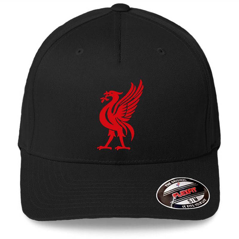 Liverpool Fc Logo Design Flexfit Baseball Cap - T-FUNNY