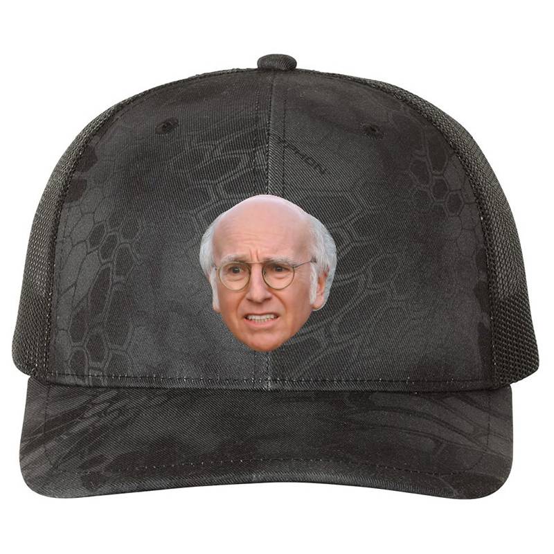 Larry David - 6 Richardson Premium Trucker Snapback Cap - T-FUNNY