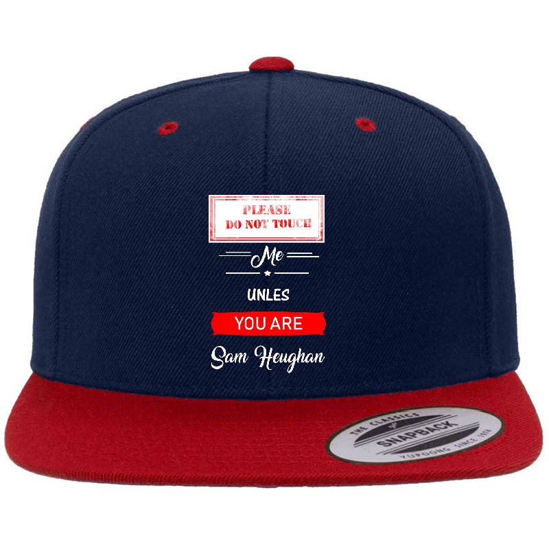 Sam Heughan Premium Flat Bill Snapback Cap - T-FUNNY