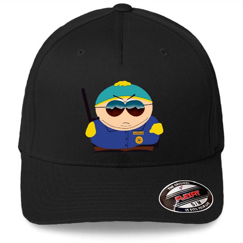 Eric Cartman Respect My Authoritah!!! Flexfit Baseball Cap - T-FUNNY