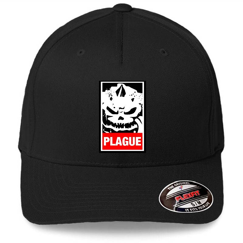Plague Lord Wargaming Meme Flexfit Baseball Cap - T-FUNNY