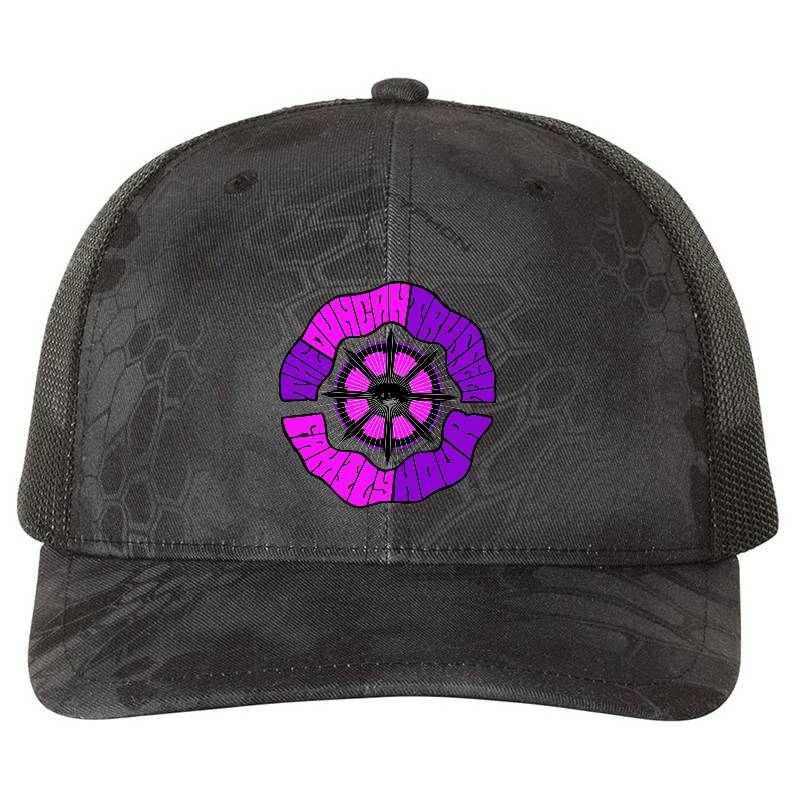 Duncan Trussell Family Hour Logo Richardson Premium Trucker Snapback ...