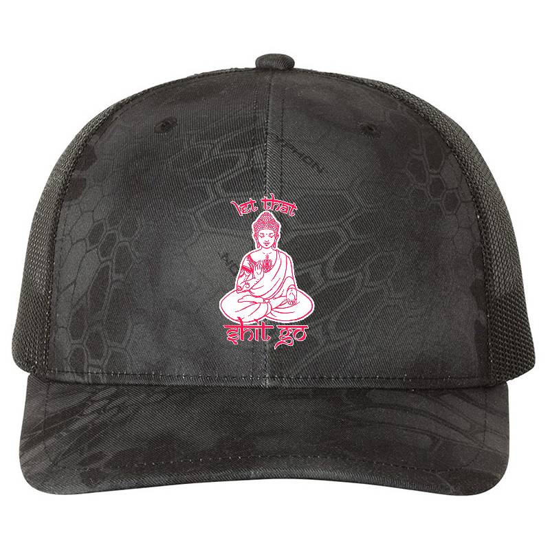 Buddha Let That Go Richardson Premium Trucker Snapback Cap - T-FUNNY ...