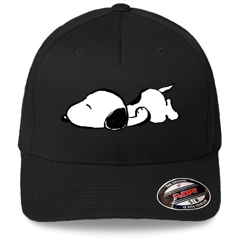 Snoopy Sleeping Flexfit Baseball Cap - T-FUNNY.COM olicies