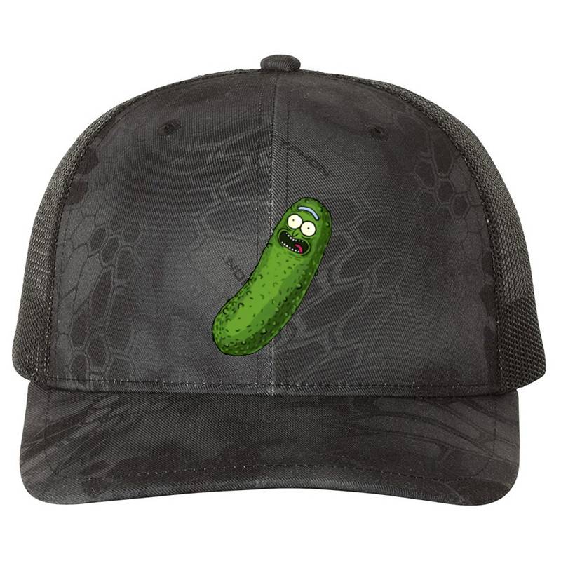 Pickle Rick Richardson Premium Trucker Snapback Cap - T-FUNNY.COM olicies