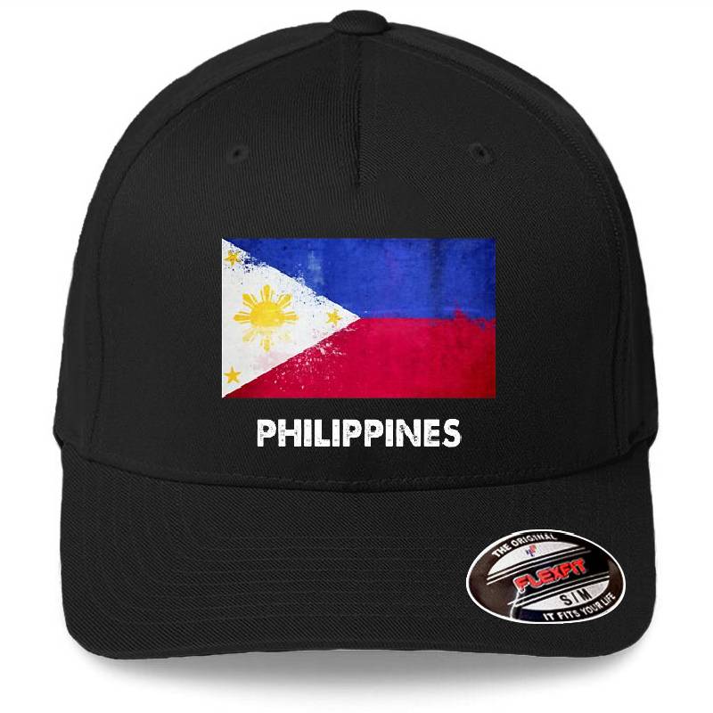 Philippines Flag design | Filipino design Flexfit Baseball Cap - T-FUNNY