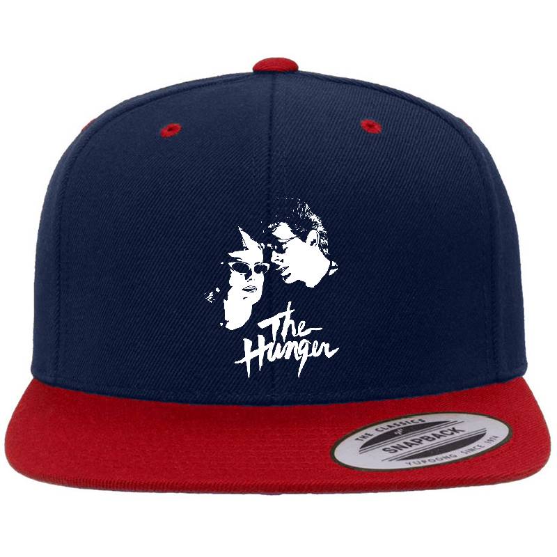 The Hunger 80S Movie Premium Flat Bill Snapback Cap - T-FUNNY