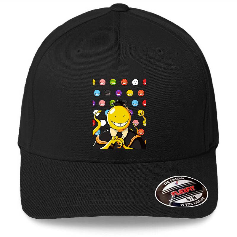 Assassination Classroom ! Koro Sensei All Faces Flexfit Baseball Cap ...