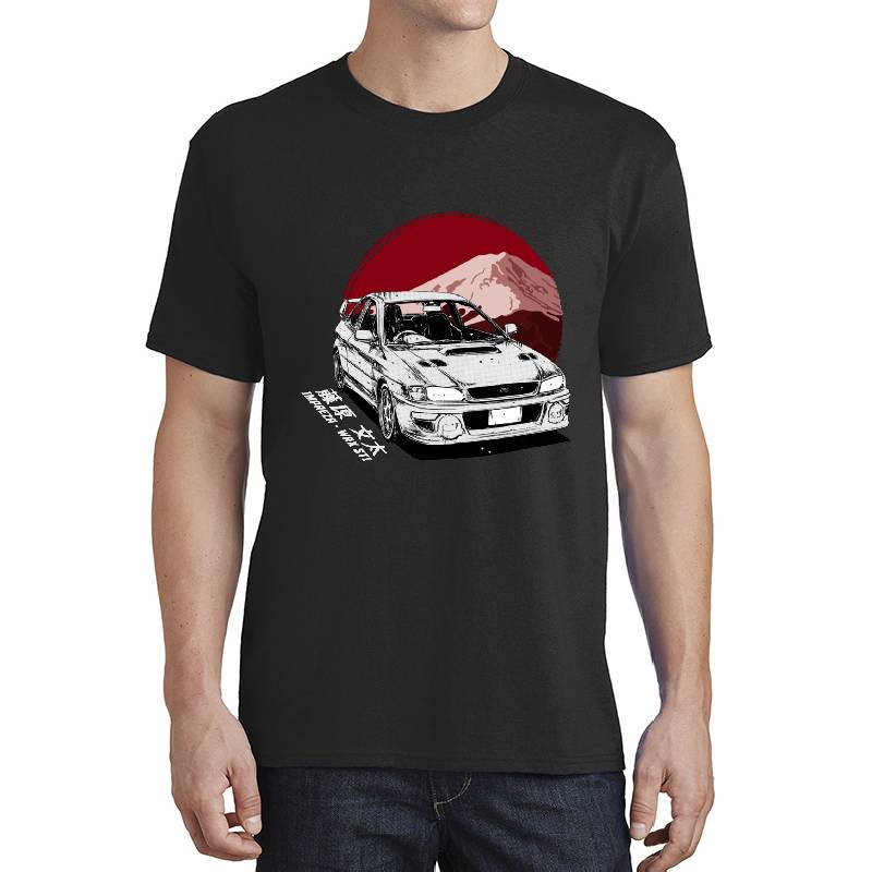 Initial D Bunta Fujiwara Wrx Sti Unisex T-Shirt - T-FUNNY