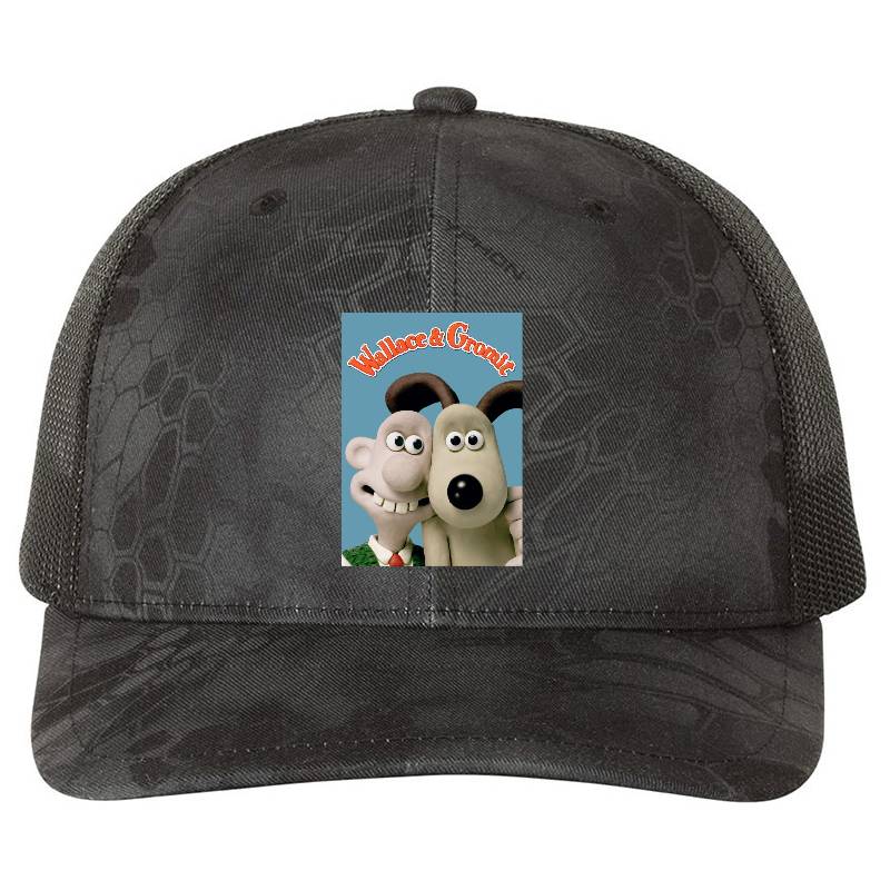 Wallace And Gromit Richardson Premium Trucker Snapback Cap - T-FUNNY