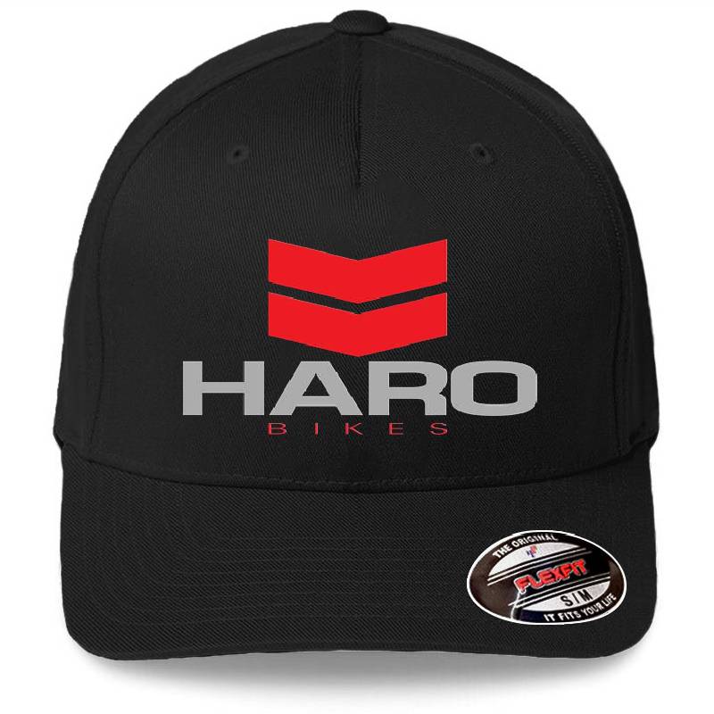 HARO BIKES BICYCLE LOGO Flexfit Baseball Cap - T-FUNNY