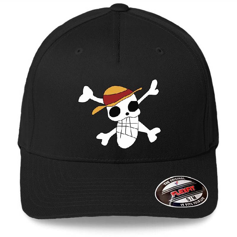 One piece Logo That Luffy Draw Flexfit Baseball Cap - T-FUNNY