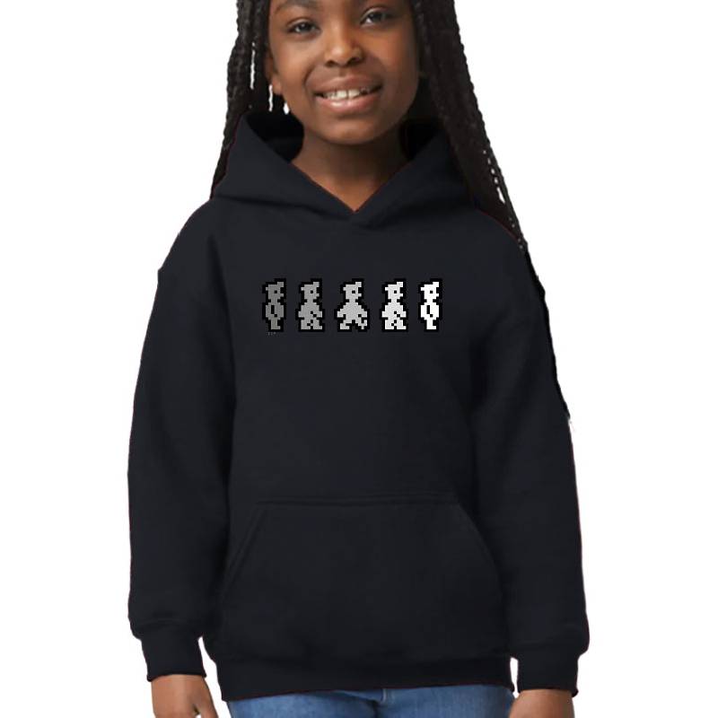 Manic Miner Willy - ZX Spectrum Youth Hooded Sweatshirt - T-FUNNY