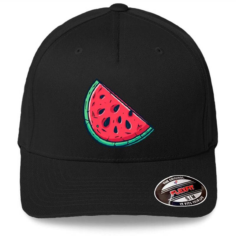 Free Palestine Watermelon Gaza Symbol Flexfit Baseball Cap - T-FUNNY